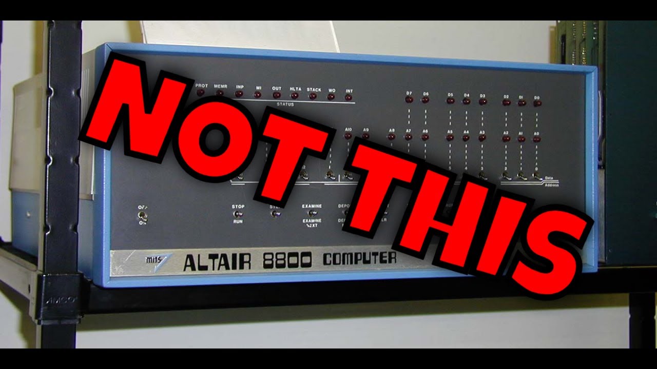 EEVblog 1705 – The World’s First Desktop Personal Computer TEARDOWN – EEVblog